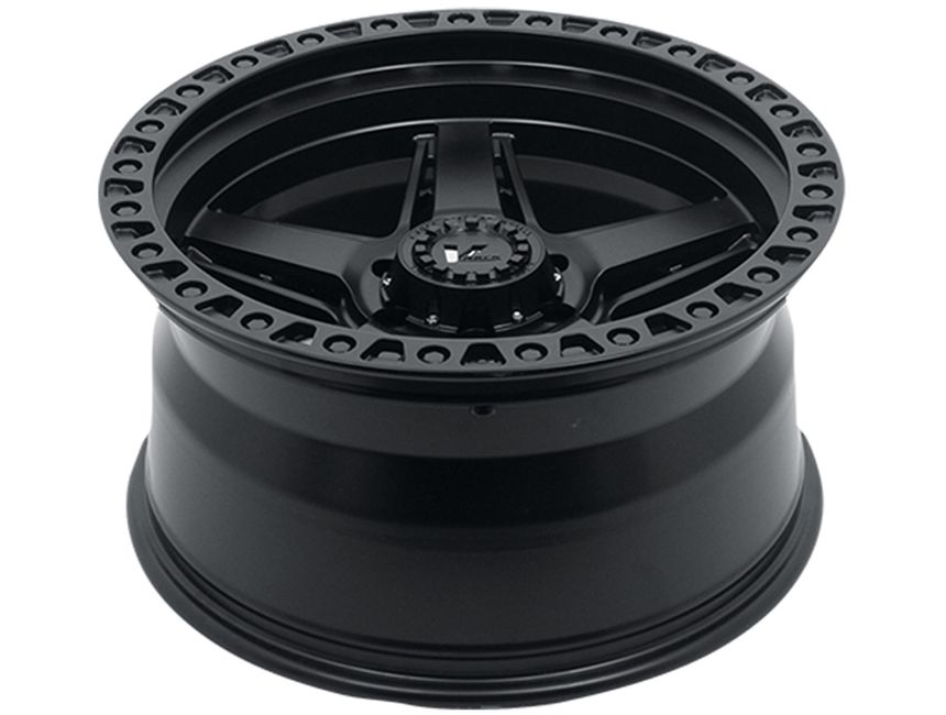 V-Rock Matte Black VR16 Raid Wheels | Havoc Offroad