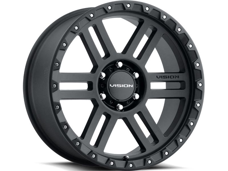 Vision Matte Black Manx II Wheels | Havoc Offroad