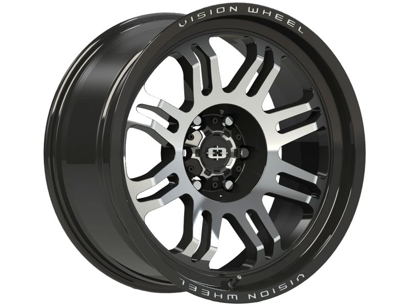 Vision Machined Gloss Black Inferno Wheels | Havoc Offroad