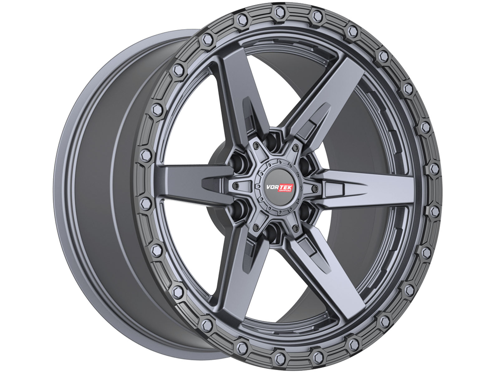Vortek Grey VRT-602 Wheels | Havoc Offroad