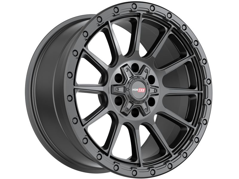 Vortek Matte Black VRT-606 Wheels | Havoc Offroad