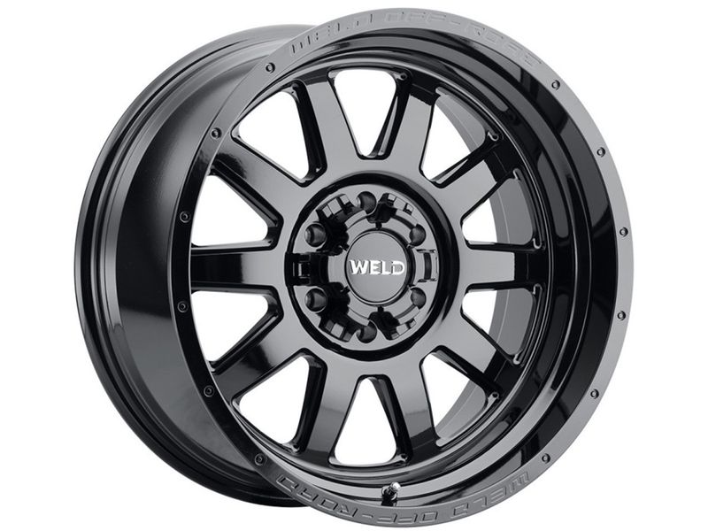 Weld Off-Road Gloss Black Stealth Wheels | Havoc Offroad