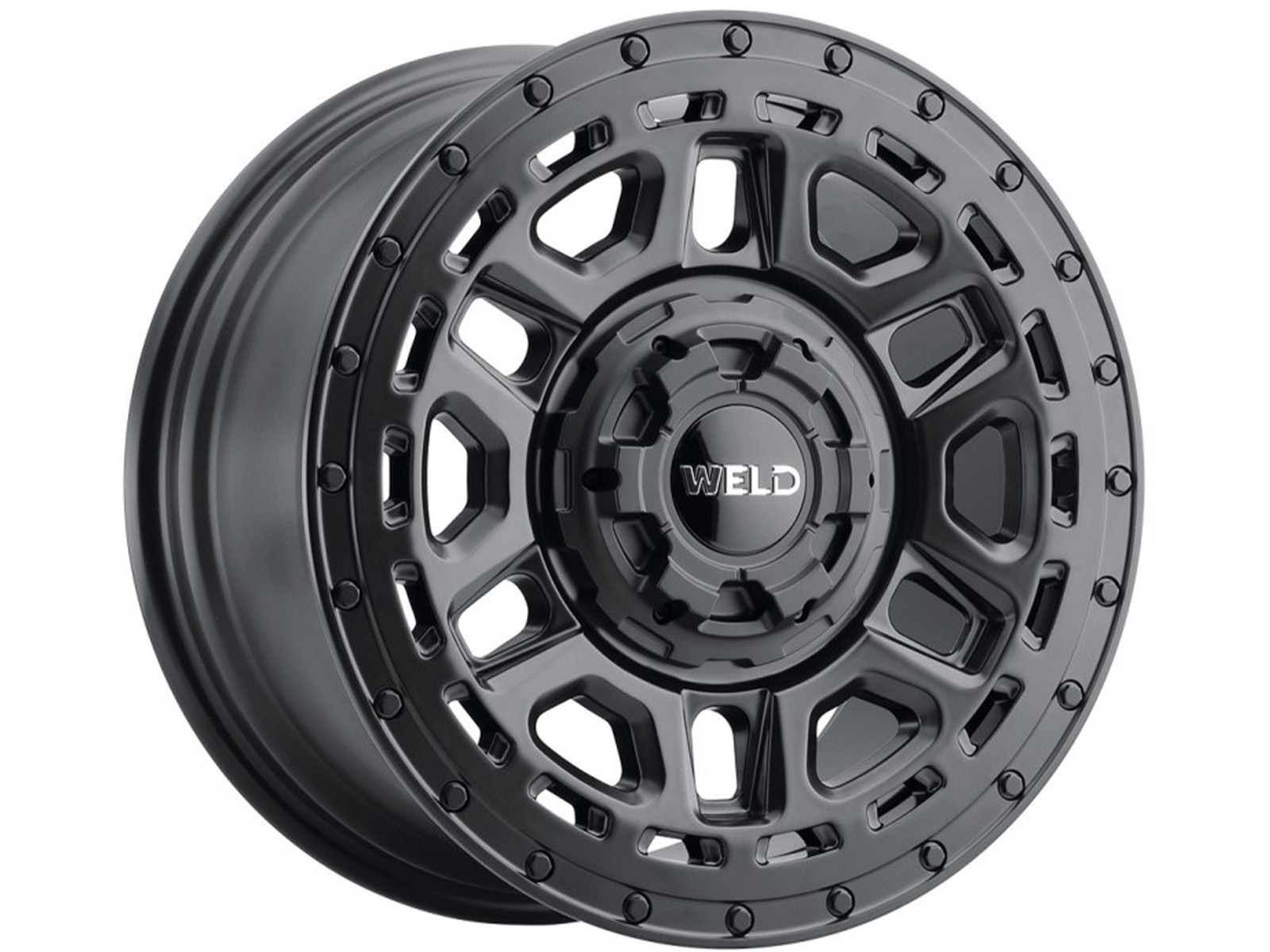 Weld Off-Road Matte Black Crux Wheels | Havoc Offroad