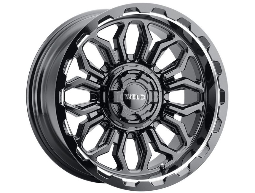 Weld Off-Road Milled Gloss Black Flare Wheels | Havoc Offroad