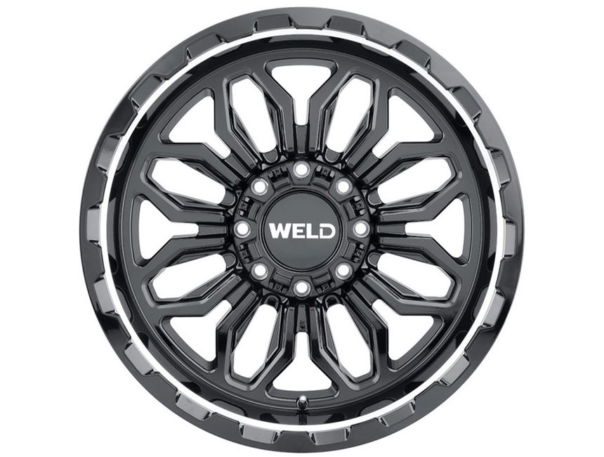 Weld Off-Road Milled Gloss Black Flare Wheels | Havoc Offroad