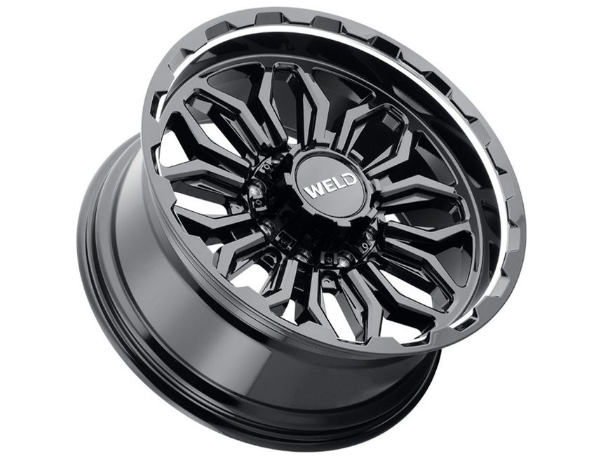 Weld Off-Road Milled Gloss Black Flare Wheels | Havoc Offroad