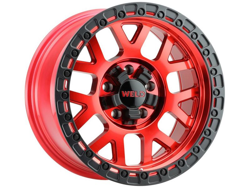 Weld Off-Road Red Cinch Wheel W13379026450 | Havoc Offroad