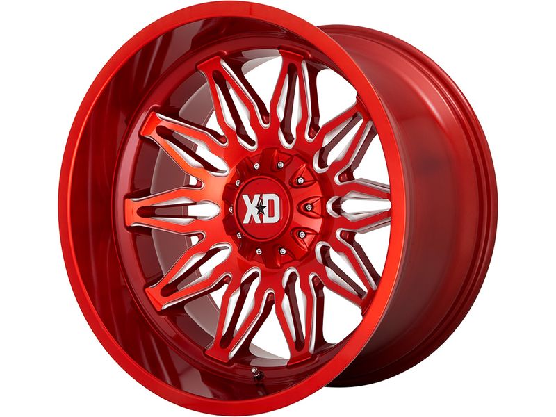 XD Series Milled Red XD859 Gunner Wheel XD85922067918N | Havoc Offroad