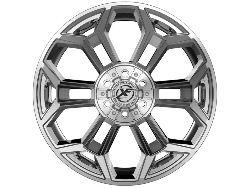 XF Offroad Forged Brushed XFX-308 Wheels | Havoc Offroad