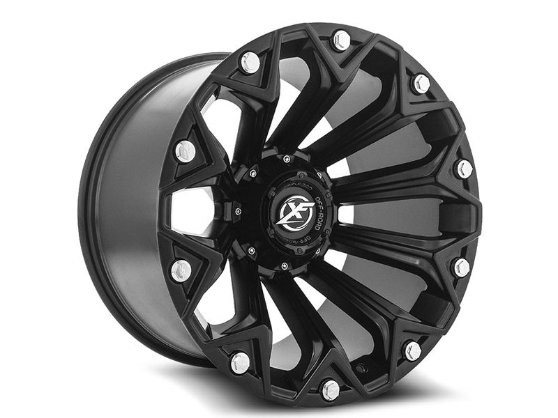 XF Offroad Satin Black XF-212 Wheels | Havoc Offroad