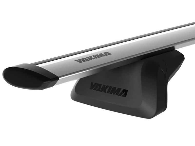 Yakima SightLine Towers w/ 2 50-Inch JetStream Silver Bars 8001635&YAK ...